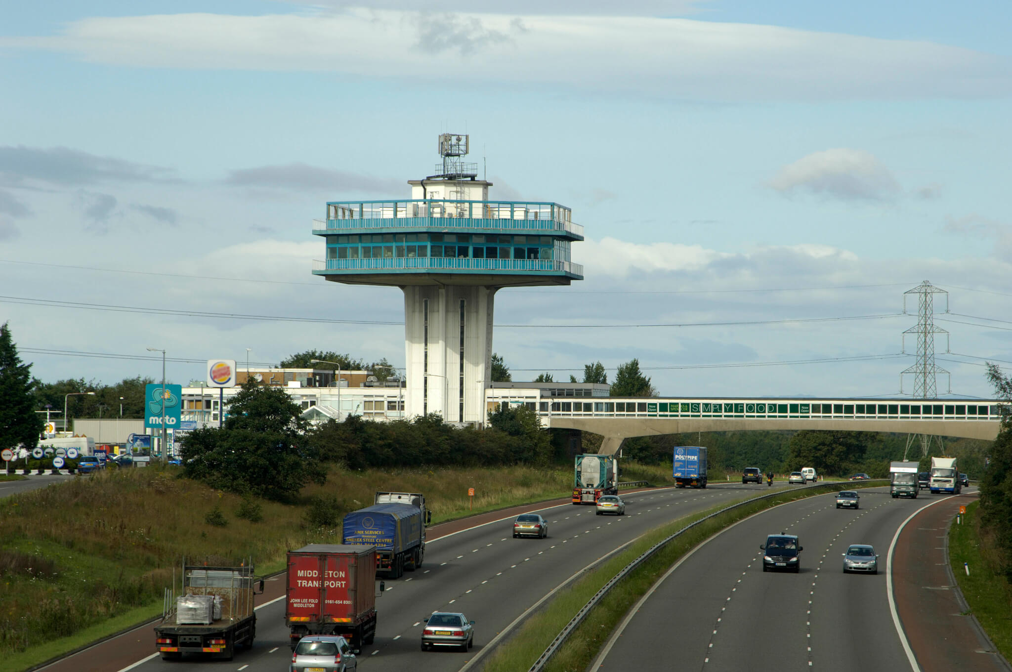 Forton Service Station, M6 motorway, north Lancashire – The Historic ...
