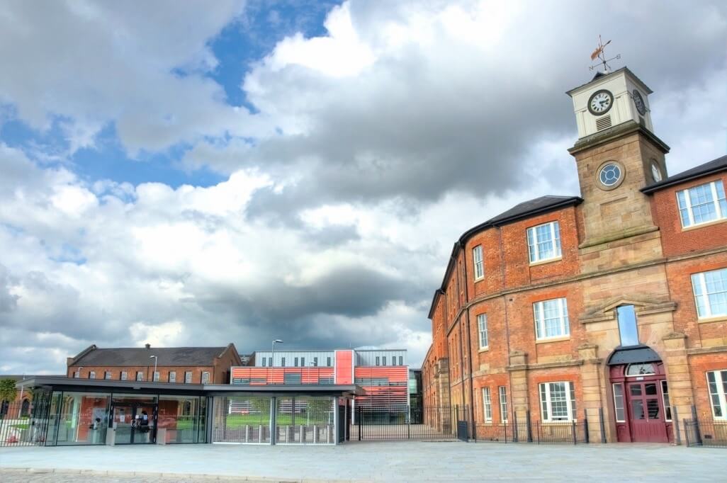 The grade II clock tower restored and joined by innovative new ...
